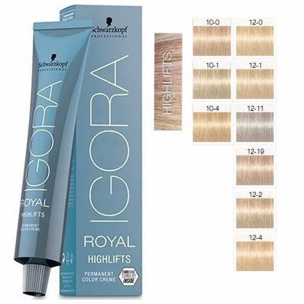 Igora Hair Color Chart IGORA Color10 Permanent Hair Color